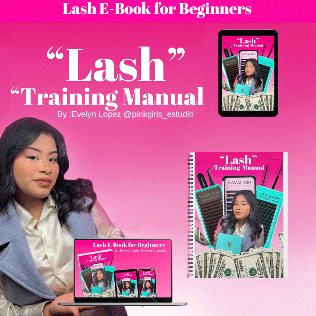 Lash Extension ebook Basic Training Manual – VAVALASH
